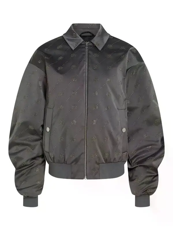 Karl Lagerfeld Logo-embellished Bomber Jacket