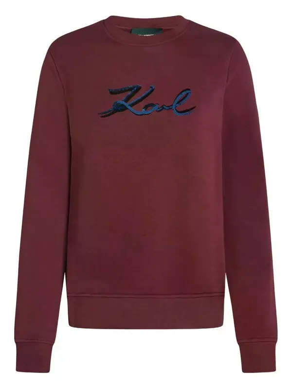 Karl Lagerfeld Sequin-embellished Sweatshirt