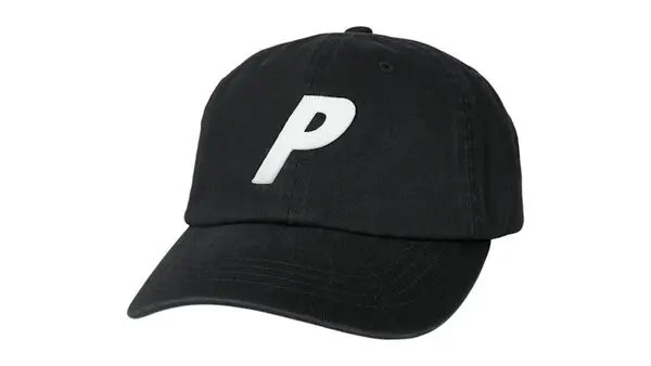 PALACE P 6-panel Cap - Black