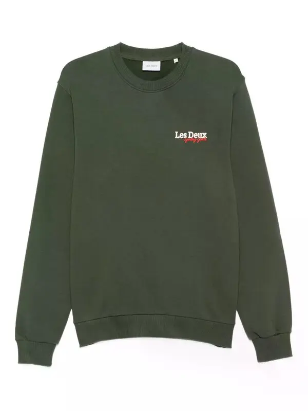 LES DEUX Racing Crew-neck Sweatshirt