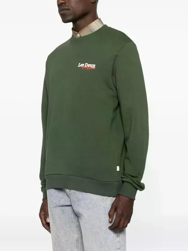 LES DEUX Racing Crew-neck Sweatshirt