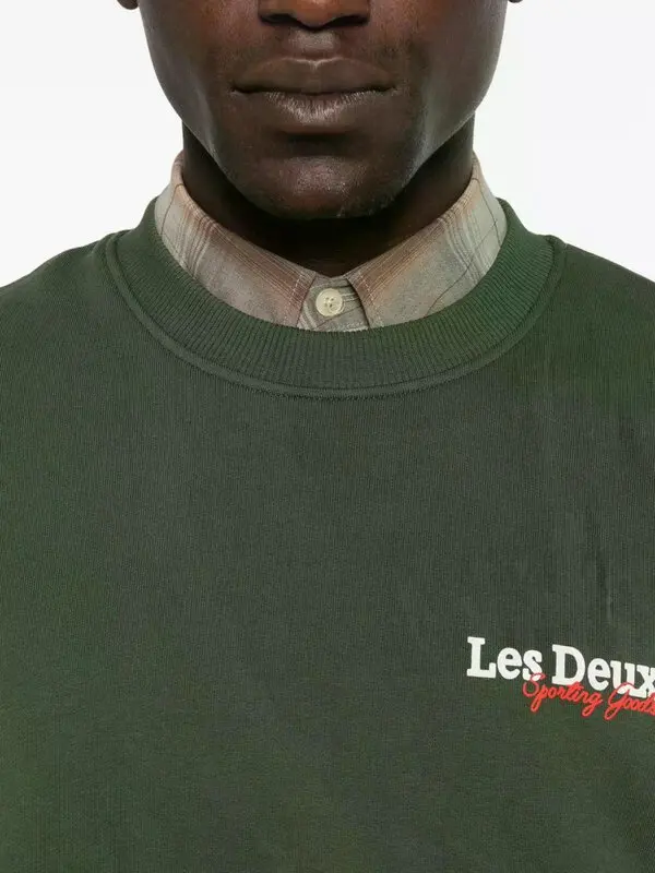LES DEUX Racing Crew-neck Sweatshirt