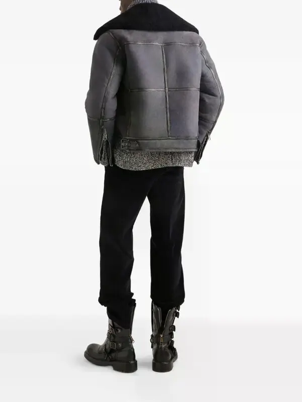 Dolce & Gabbana Herringbone Double-breasted Blazer