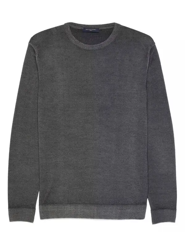 DANIELE FIESOLI Crew-neck Merino Wool Sweater