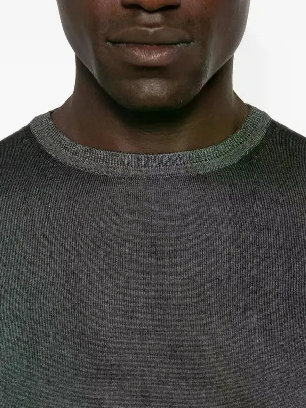 DANIELE FIESOLI Crew-neck Merino Wool Sweater