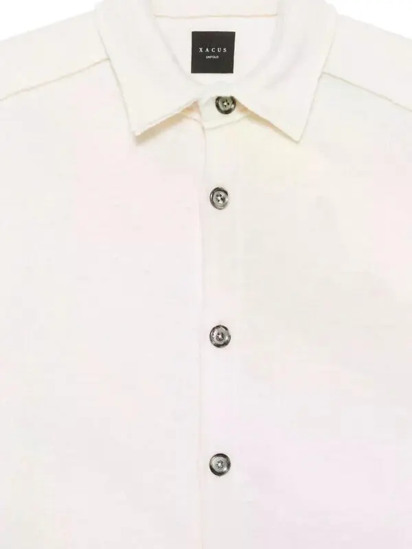 XACUS Buttoned-up Patch-pocket Shirt
