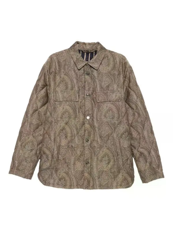 Etro Paisley-print Shirt Jacket