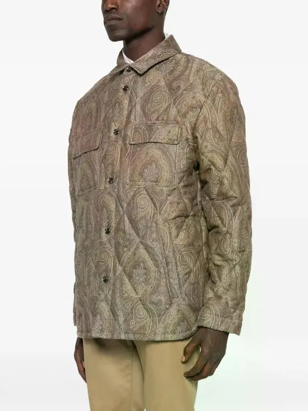 Etro Paisley-print Shirt Jacket