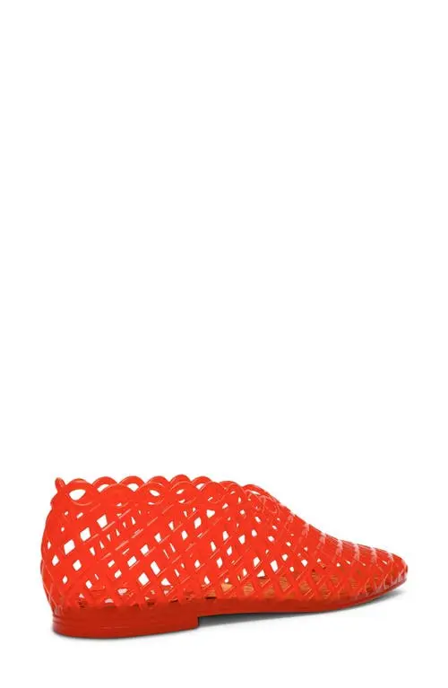 Steve Madden Grove Jelly Flat - Red