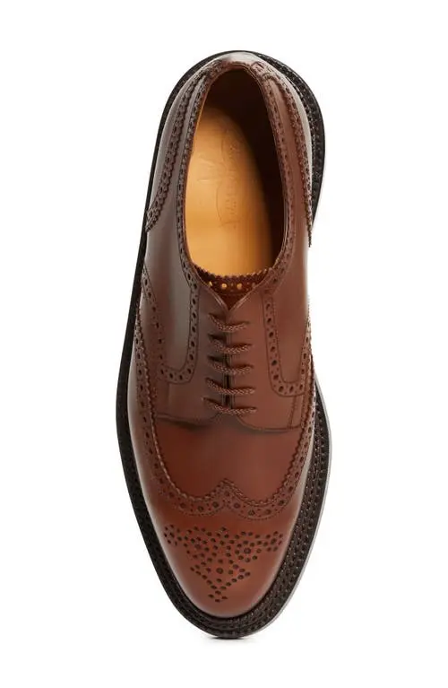 J.M. WESTON Triple Sole Wingtip Derby - Tan