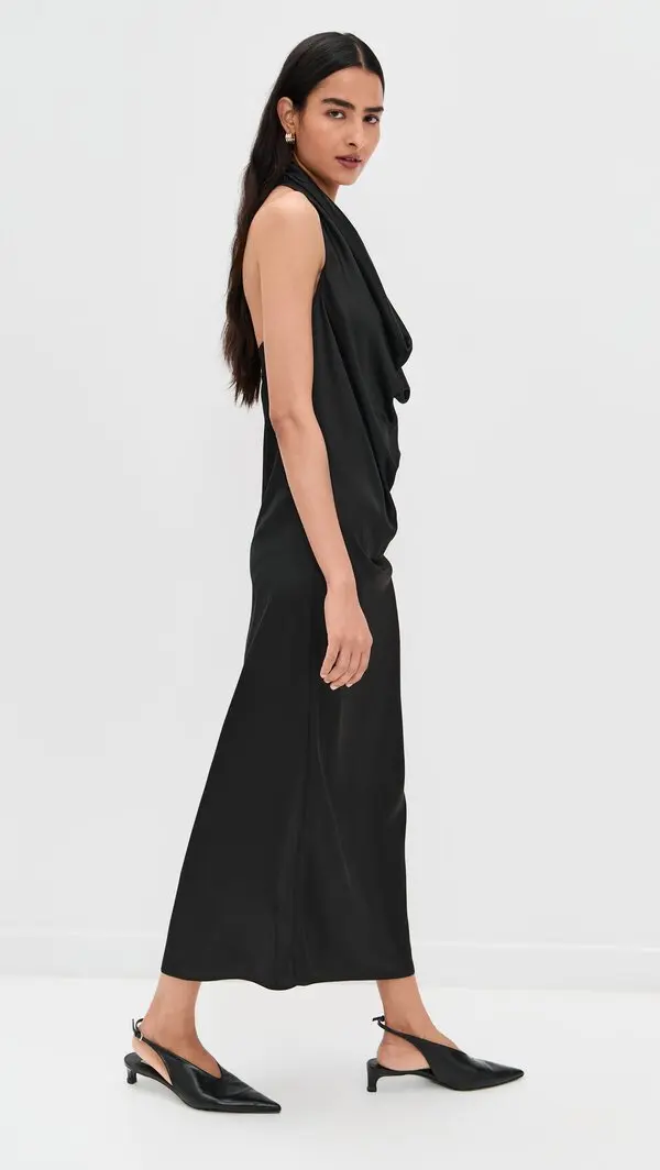 BY MALENE BIRGER Charmie Halterneck Maxi Dress