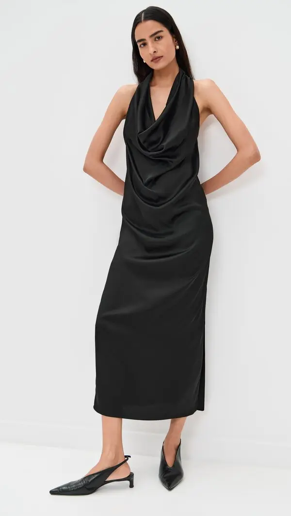 BY MALENE BIRGER Charmie Halterneck Maxi Dress