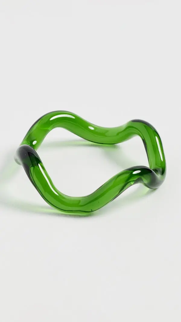 STUDIO CONCHITA Onda Wave Bracelet - Green