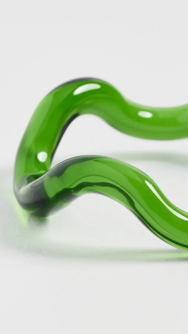 STUDIO CONCHITA Onda Wave Bracelet - Green