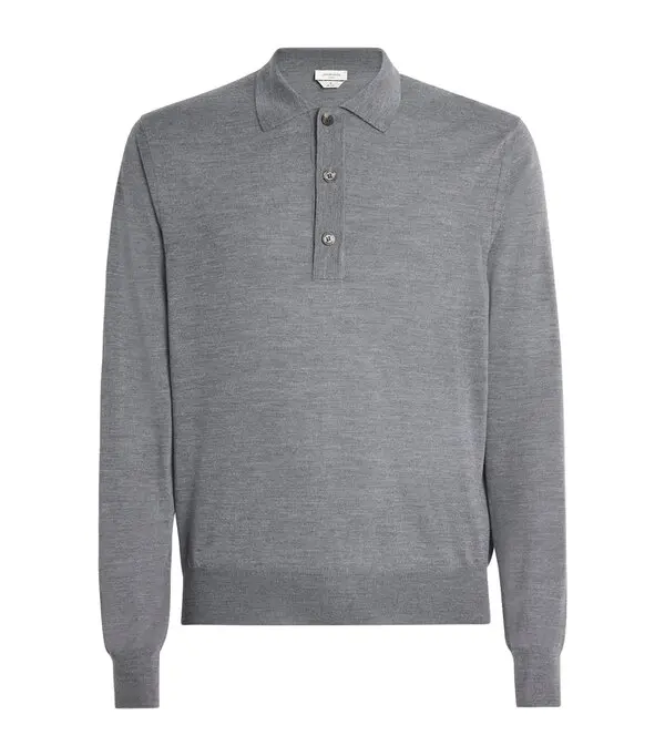 Jacob Cohen Cashmere-silk Polo Sweater