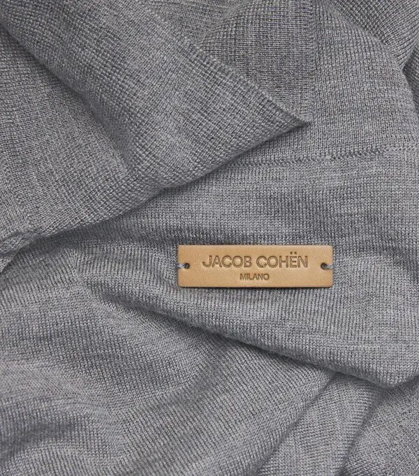 Jacob Cohen Cashmere-silk Polo Sweater