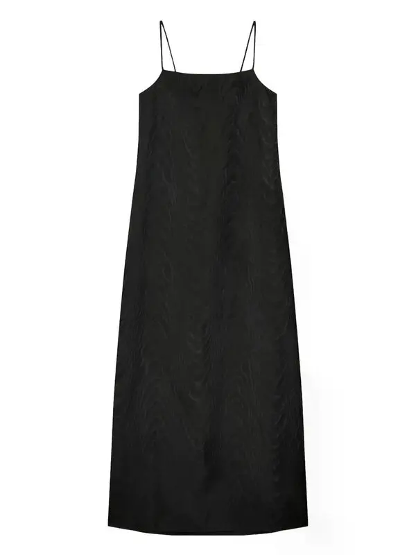 RÓHE Indy Slip Maxi Dress - Black