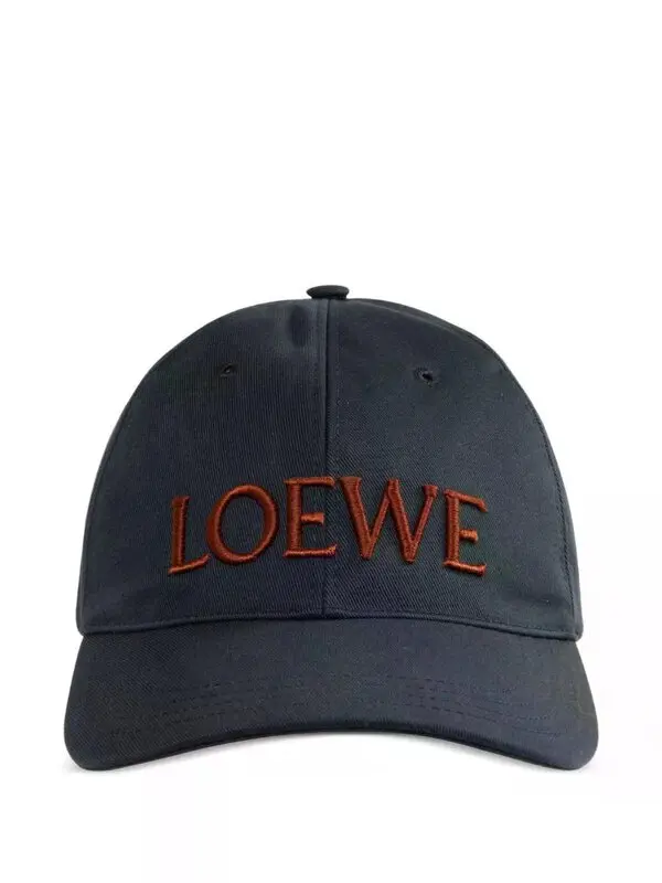 Loewe Logo-embroidered Baseball Cap - Blue