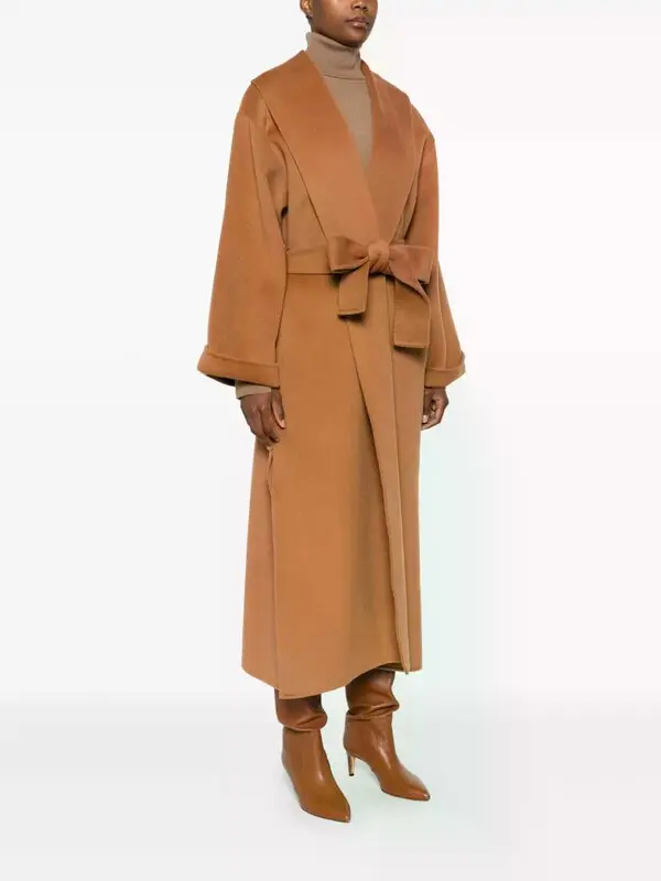 BY MALENE BIRGER Trullem Wool Coat - Brown
