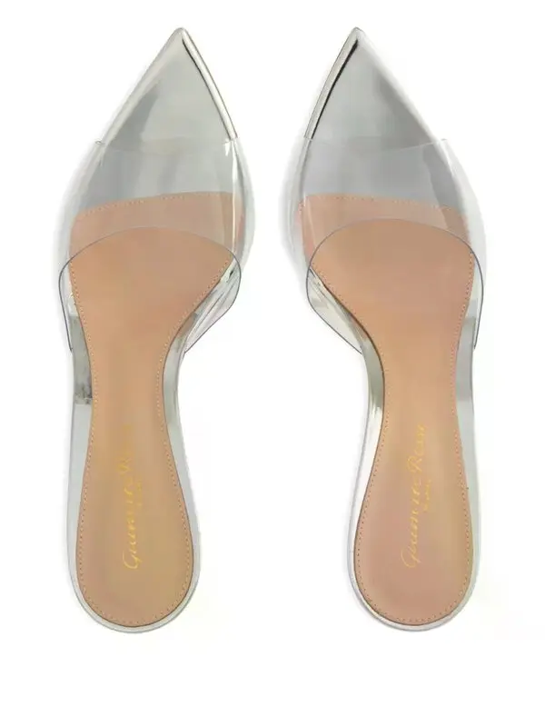 GIANVITO ROSSI 85mm Elle Sandals - Grey