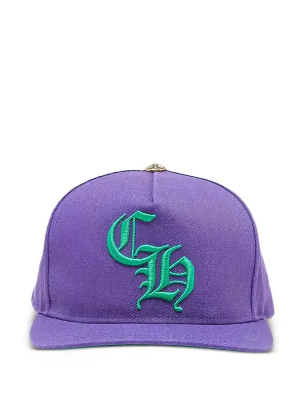 Chrome Hearts Logo-embroidered Baseball Cap - Purple