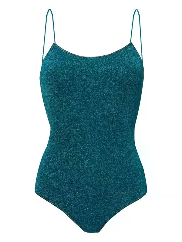 Oseree Lumiere Maillot Swimsuit - Blue