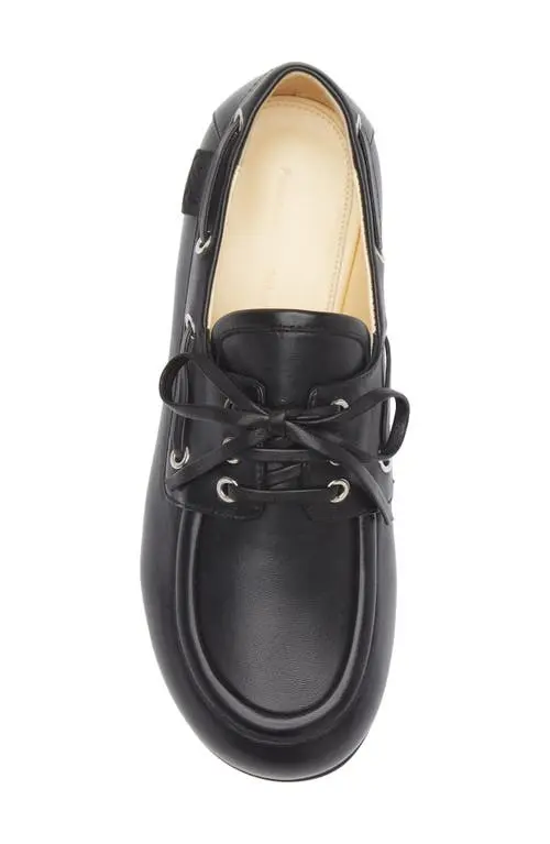 Proenza Schouler Italian-crafted Lambskin Boat Shoe