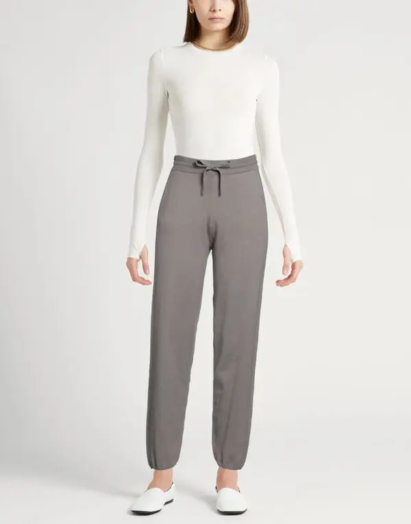 Majestic Filatures Tapered Knit Pants - Grey
