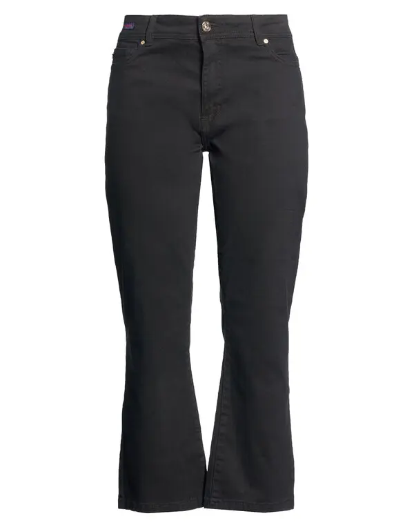 CONTE OF FLORENCE Bootcut Gabardine Pants - Black