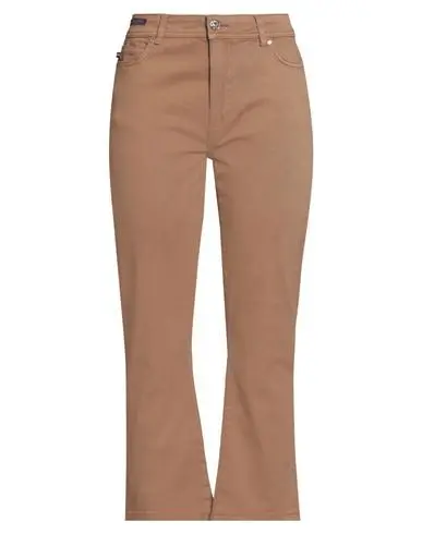 CONTE OF FLORENCE Bootcut Gabardine Pants - Camel