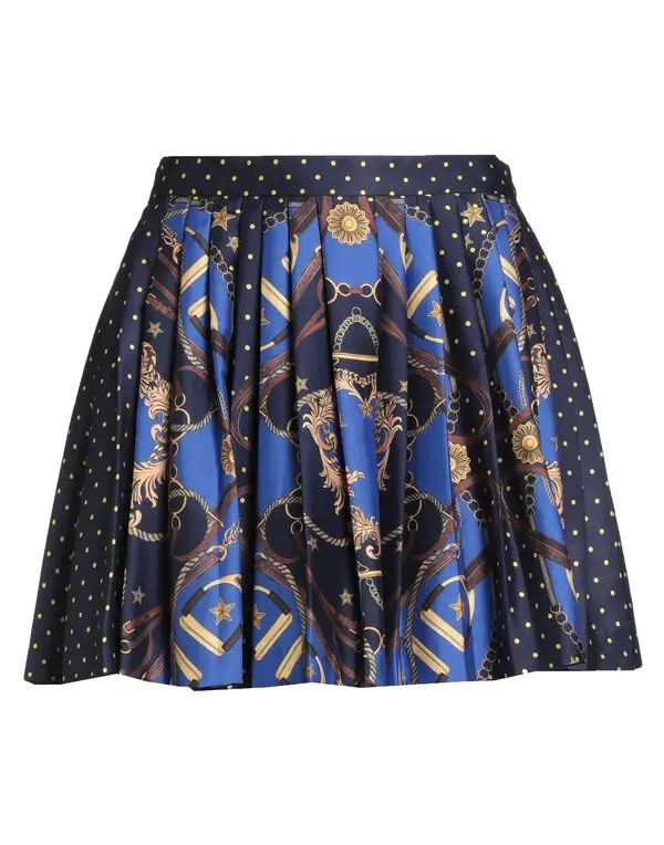 Sandro Printed Pleated Skirt