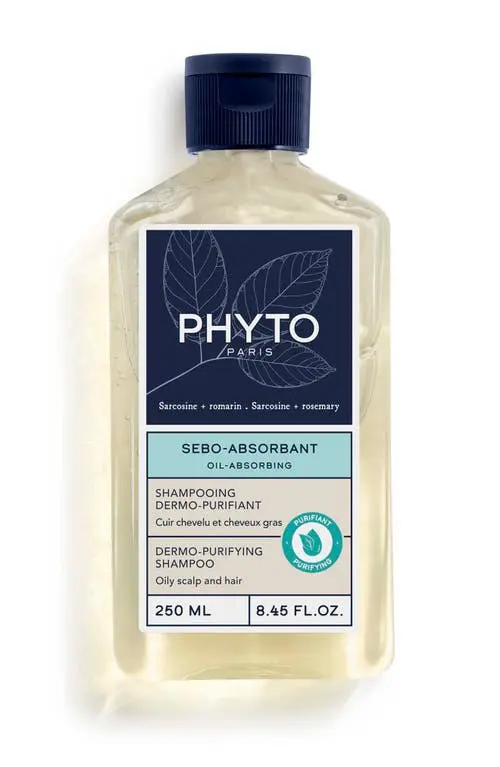 PHYTO Oil-absorbing Dermo-purifying Shampoo - No Color