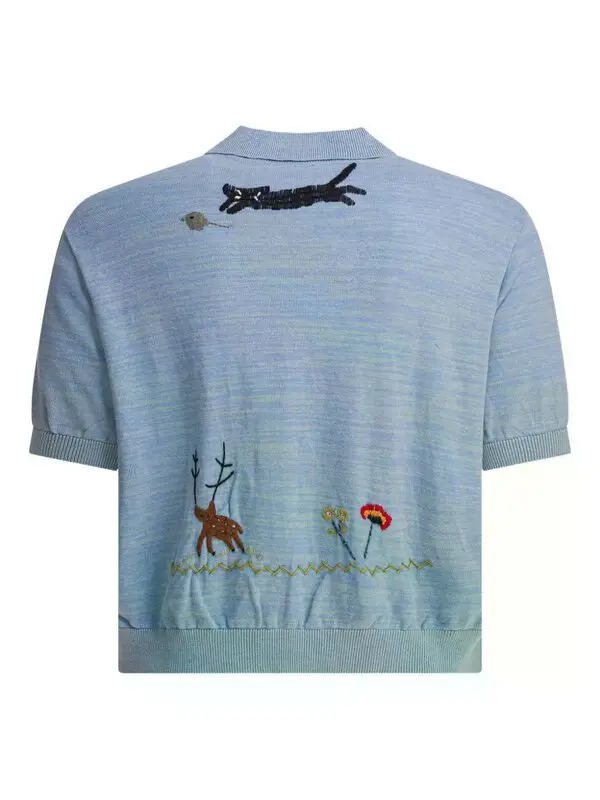 Kapital Embroidered-pocket Shirt
