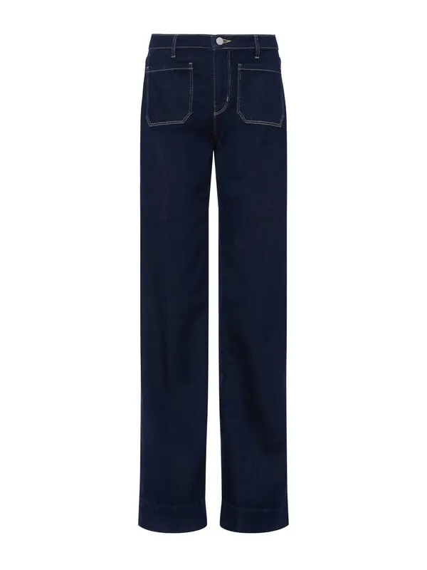 L'Agence Nolan Patch Pocket Jeans
