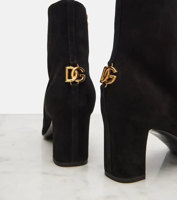 Dolce & Gabbana Suede Ankle Boots