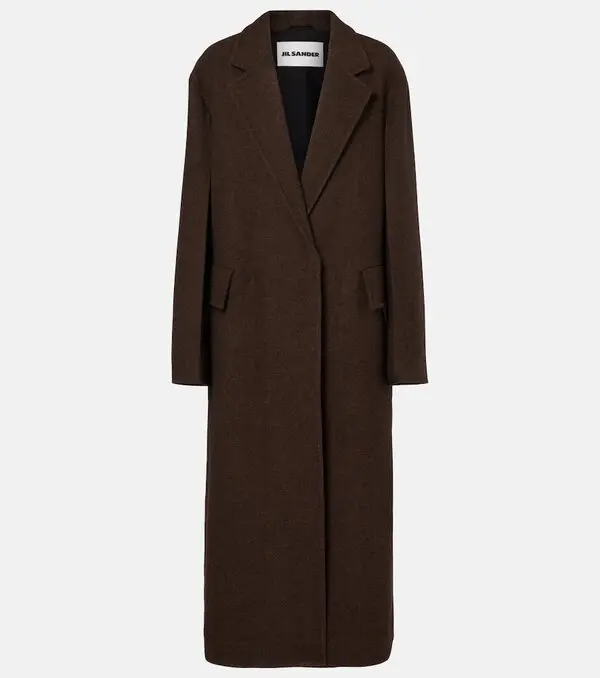 JIL SANDER Oversized Wool Coat