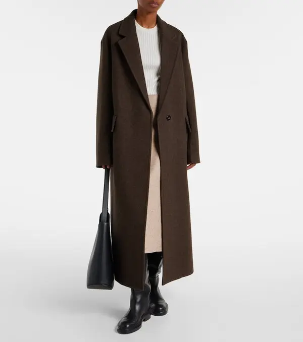 JIL SANDER Oversized Wool Coat