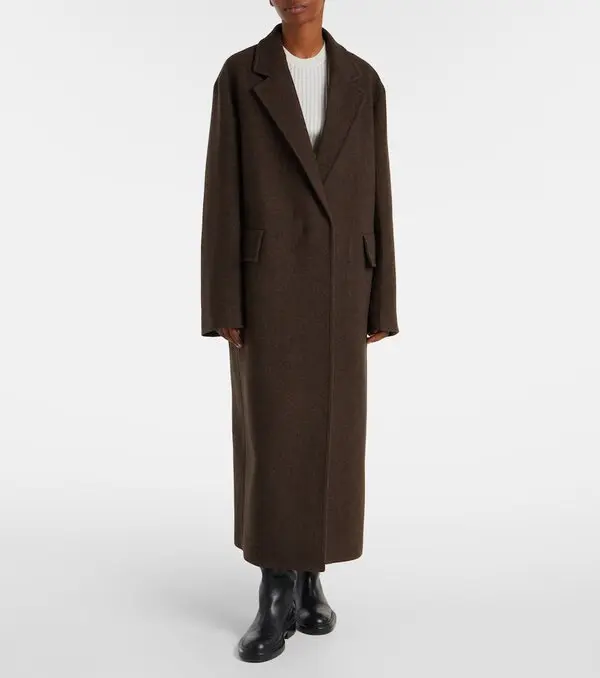 JIL SANDER Oversized Wool Coat