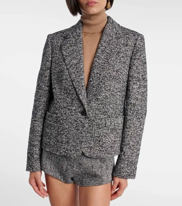 Dolce & Gabbana Wool, Silk, And Alpaca-blend Jacket