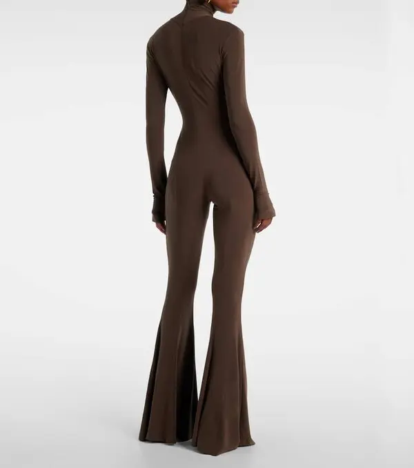 Norma Kamali Turtleneck Jersey Jumpsuit