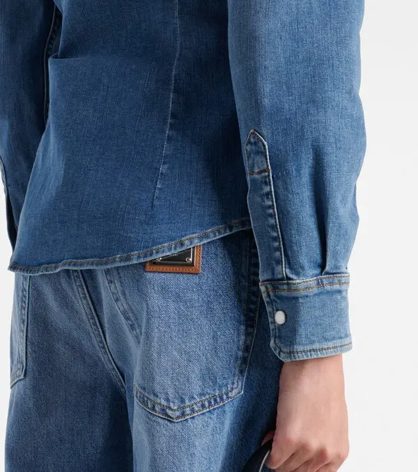 Dolce & Gabbana Washed Denim Shirt