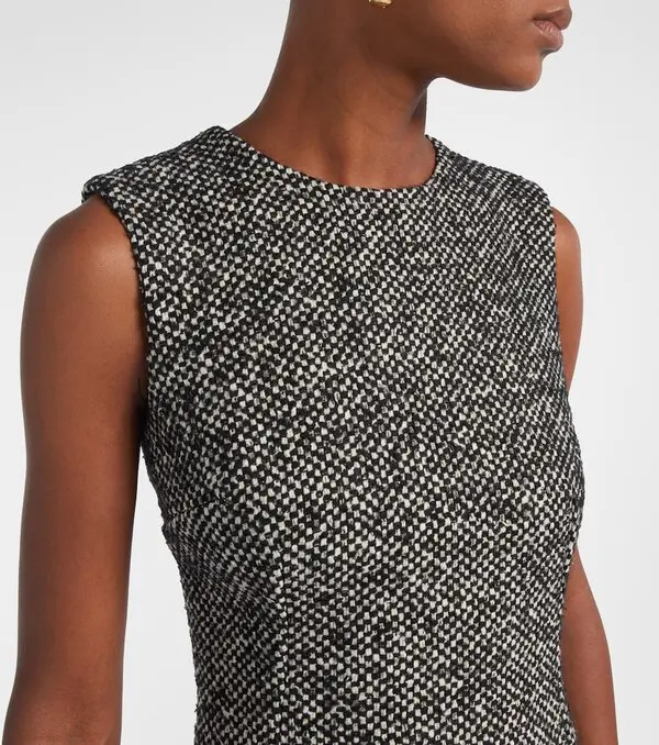 Dolce & Gabbana Checked Midi Dress