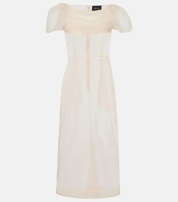 Simone Rocha Tulle Midi Dress