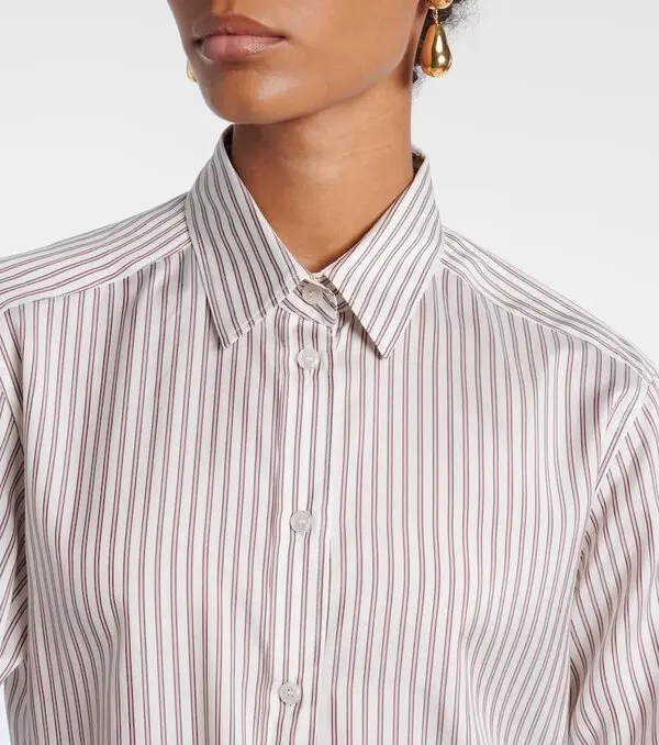 Dolce & Gabbana Striped Silk Shirt