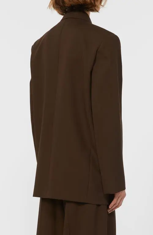 Max Mara Ginseng Double-breasted Virgin Wool Blazer