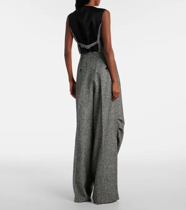 Max Mara Beato Wool And Silk Vest