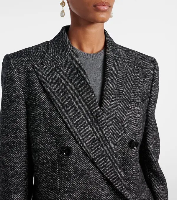 Dolce & Gabbana Double-breasted Wool-blend Jacket