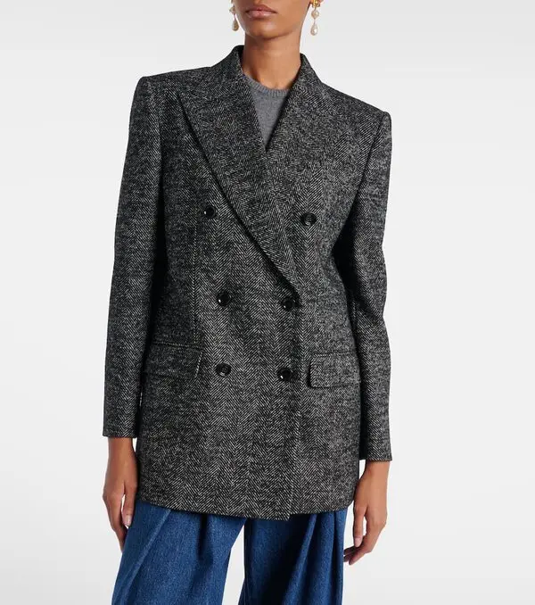 Dolce & Gabbana Double-breasted Wool-blend Jacket