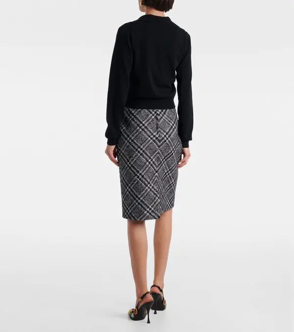 Dolce & Gabbana Cashmere Polo Sweater - Black