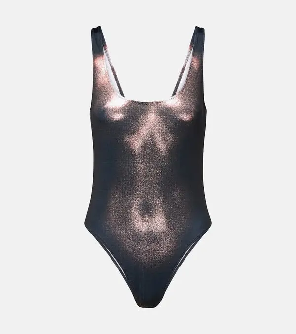 JEAN PAUL GAULTIER Trompe L'oeil Jersey Bodysuit - Multicoloured